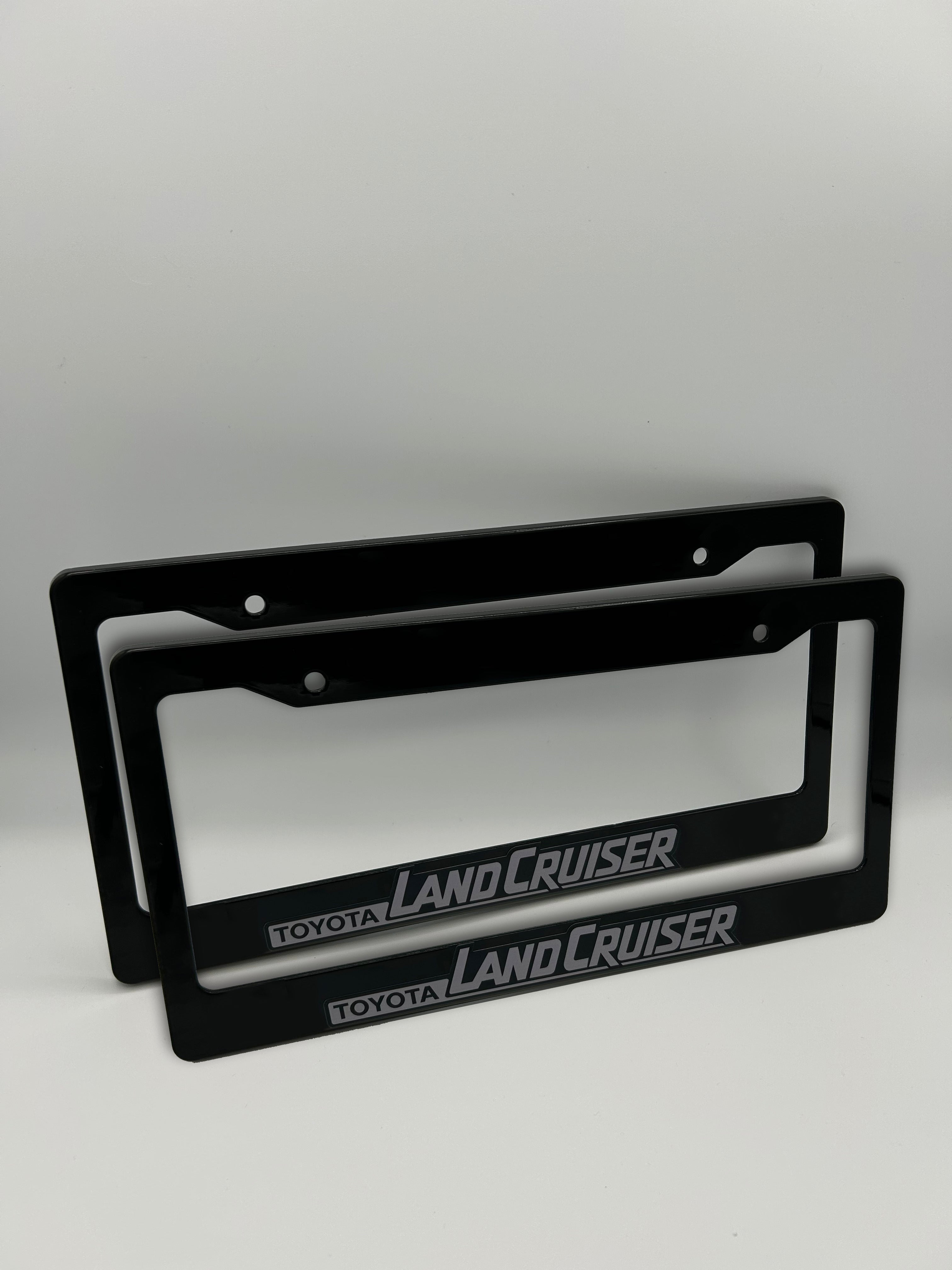 Toyota Land Cruiser License Plate Frame Set – Customizeasy