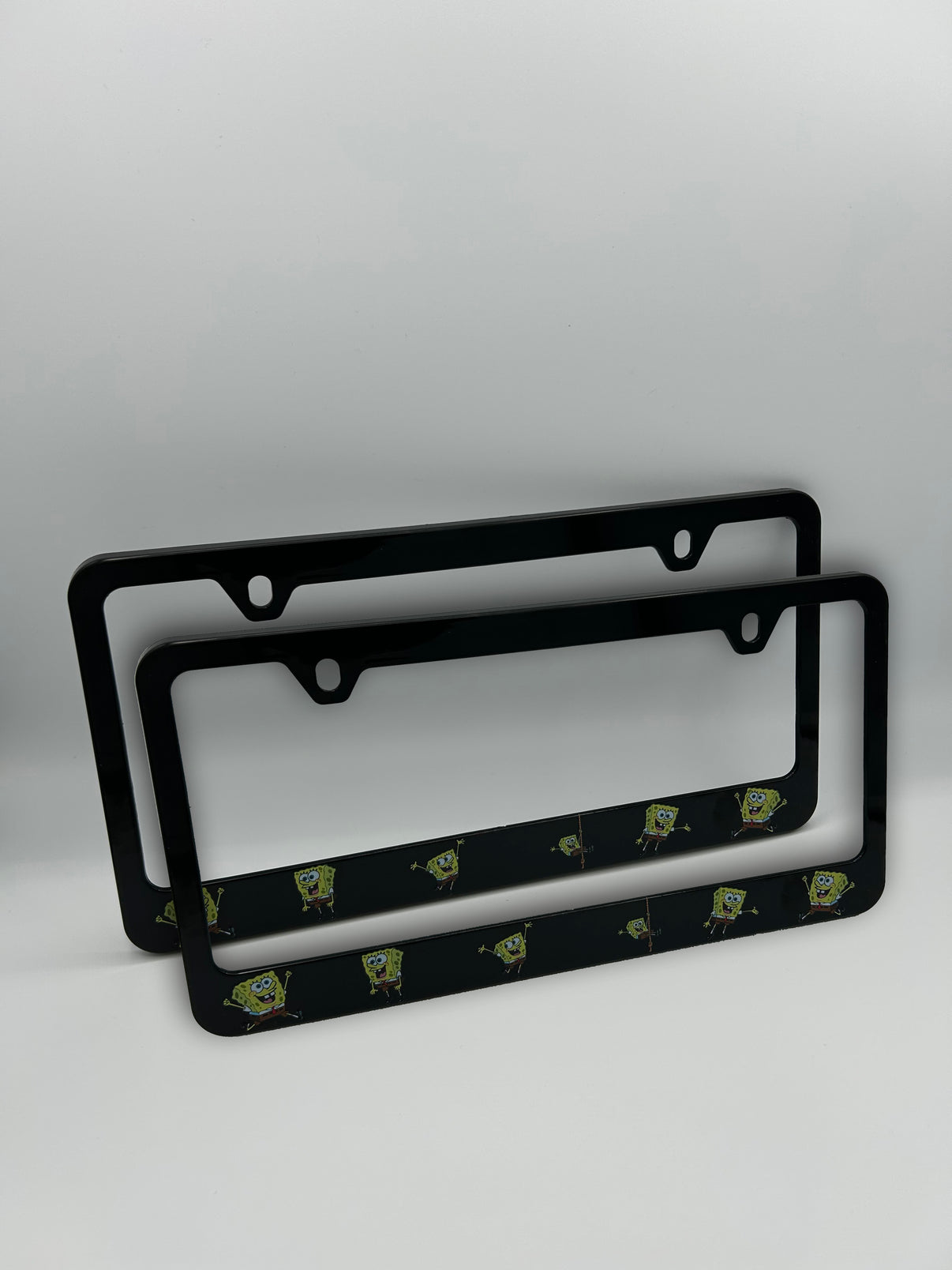 SpongeBob SquarePants License Plate Frame Set – Customizeasy